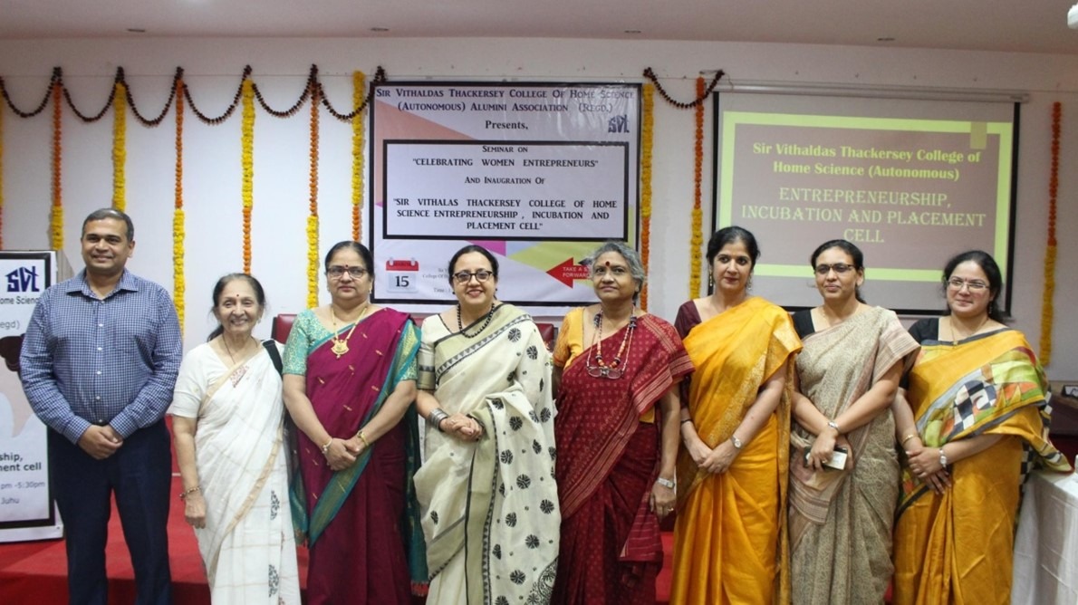 SVT UNNATI EIP Cell – Sir Vithaldas Thackersey College of Home Science