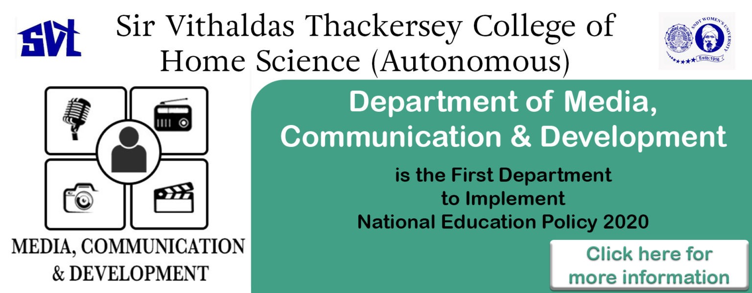 Home – Sir Vithaldas Thackersey College of Home Science, S.N.D.T. Women ...