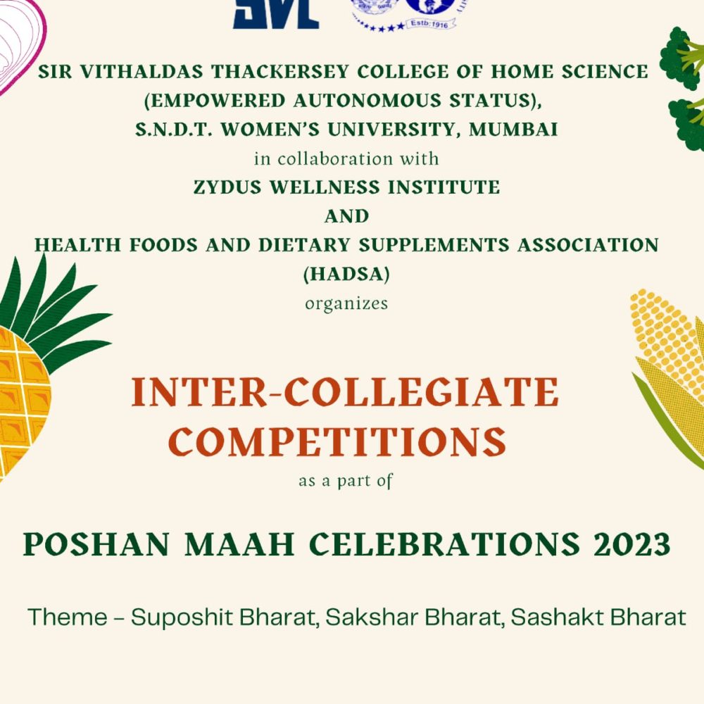 Registrations for Poshan Maah 2023 Inter-Collegiate Competitions open ...