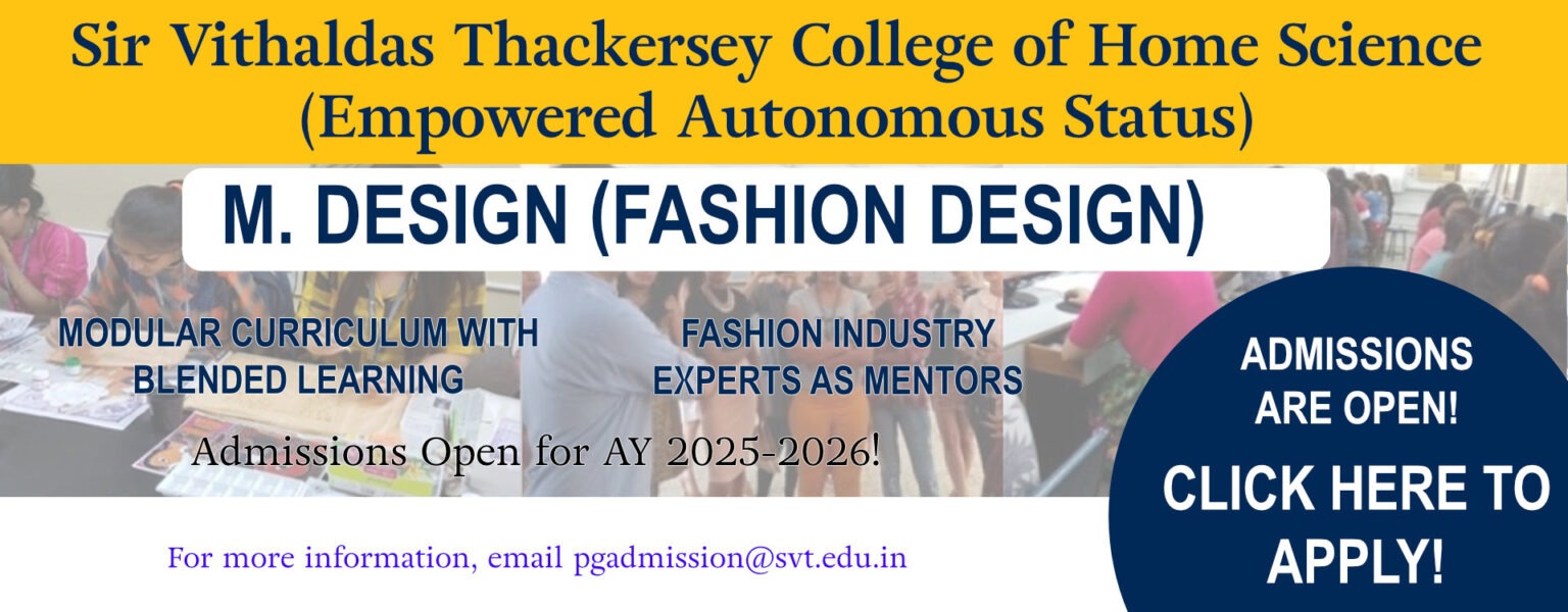 Sir Vithaldas Thackersey College of Home Science – S.N.D.T. Women’s ...